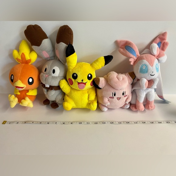 Pokemon | Toys | Pokmon Plush Bundle 5 Plushy Pokmon | Poshmark